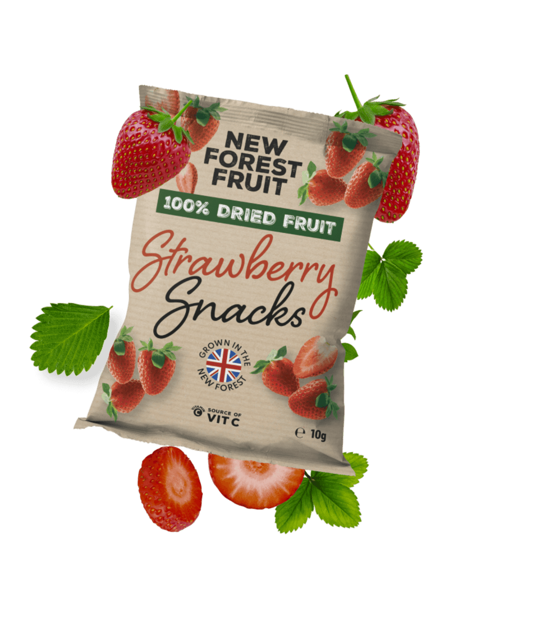 Strawberry Fruit Snacks - New Forest Fruit Snacks